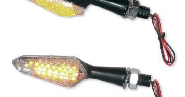 Coppia Frecce Universali a led FAR 6936 in alluminio con coprifori